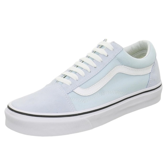 Vans | Shoes | Vans Old Skool Lowtop Sneakers Bluebaby Blue | Poshmark